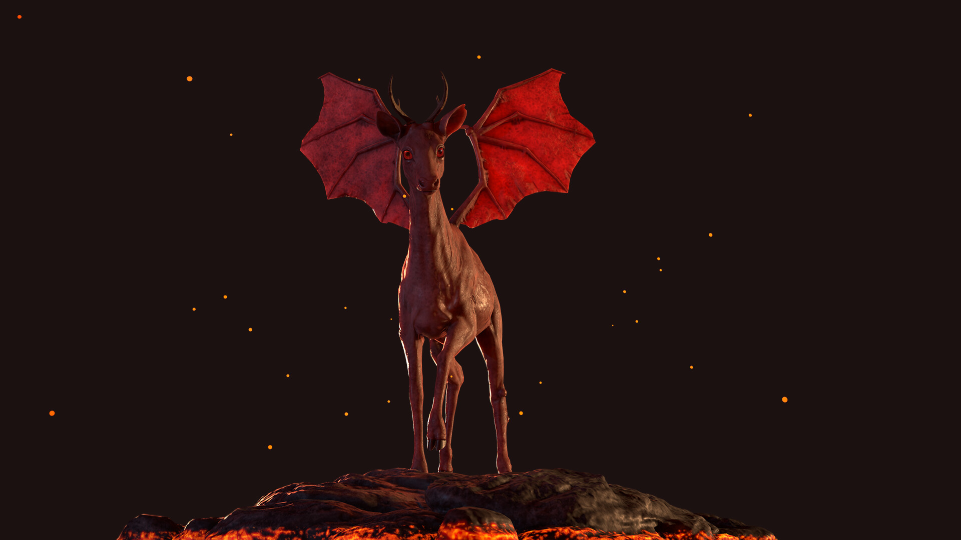 ArtStation - Demon Deer