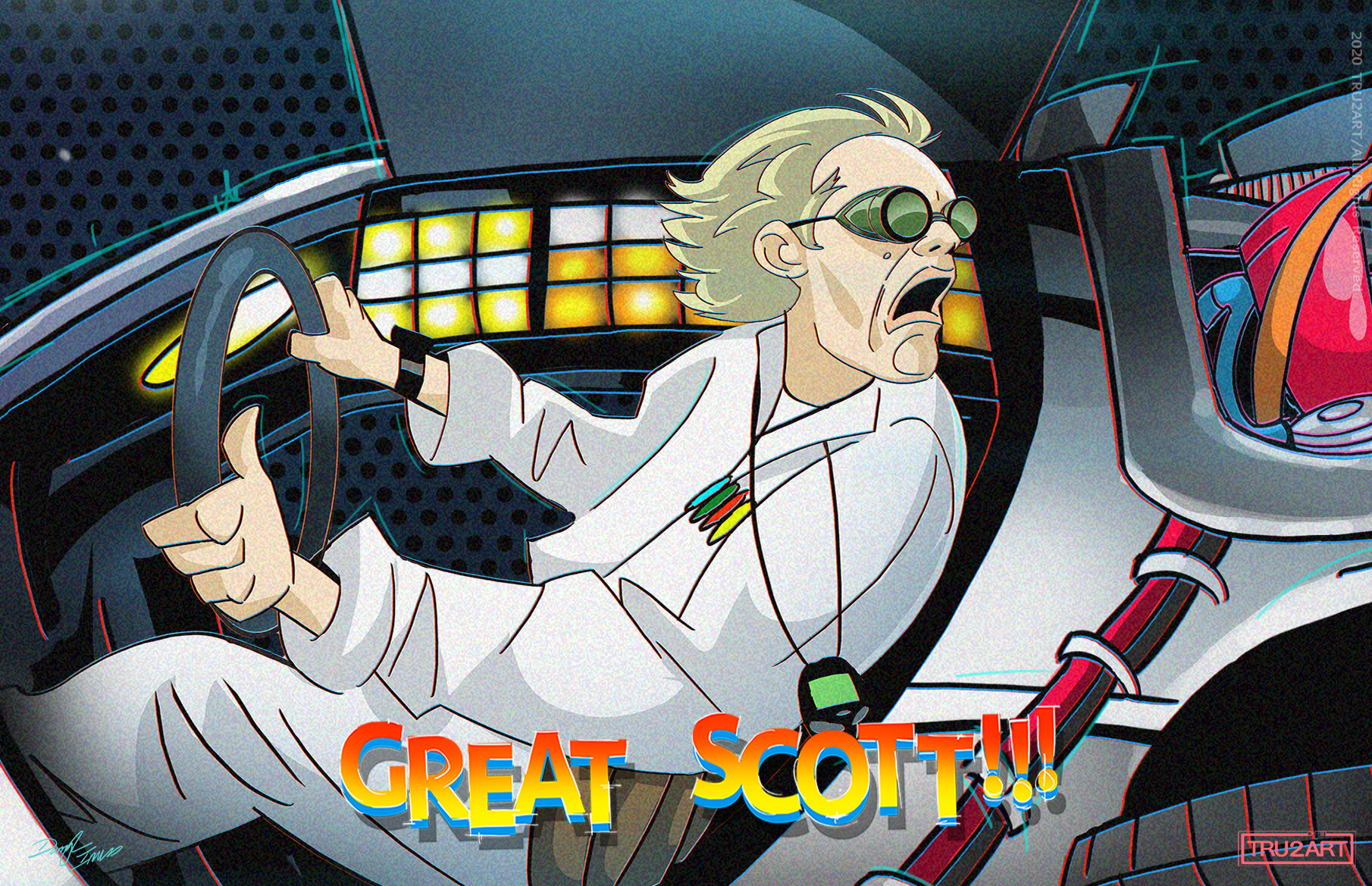 ArtStation - GREAT SCOTT!