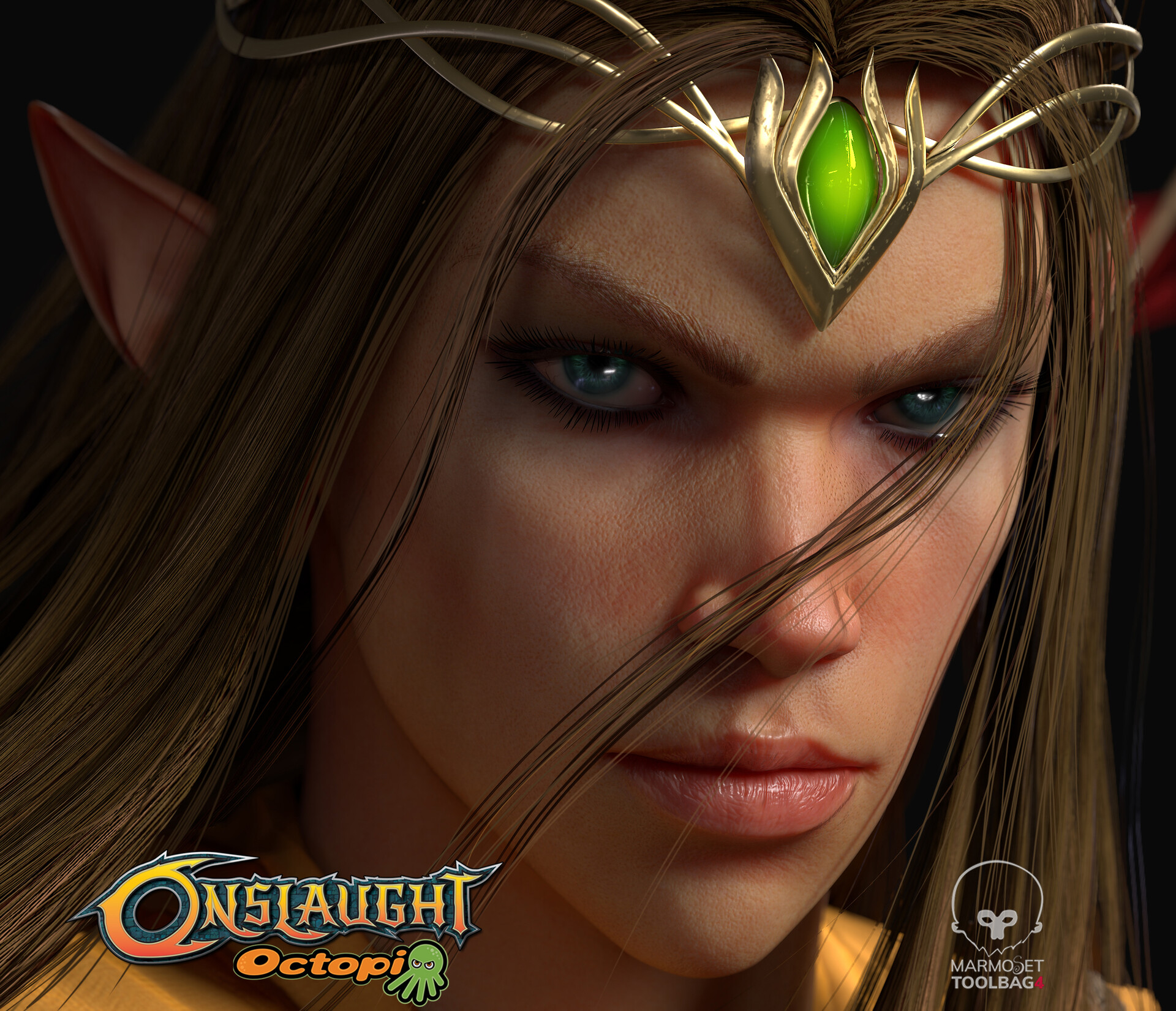 ArtStation - Tessa Ravenheart, ranger elite.