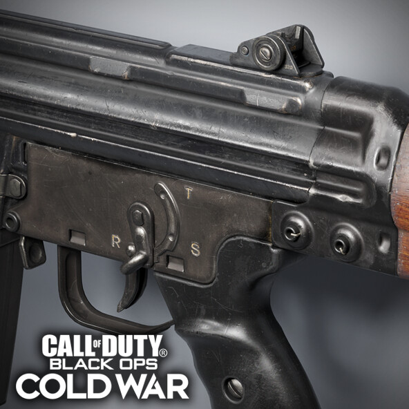 ArtStation - Call of Duty: Black Ops Cold War C58 Rifle