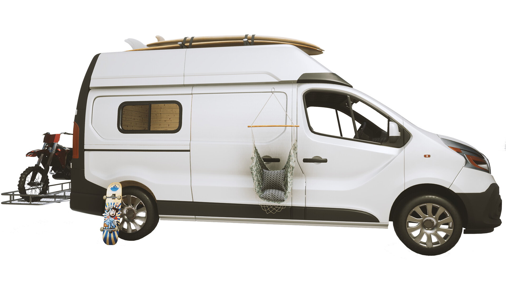 ArtStation - Promotional Graphics for 3D Van Design Software