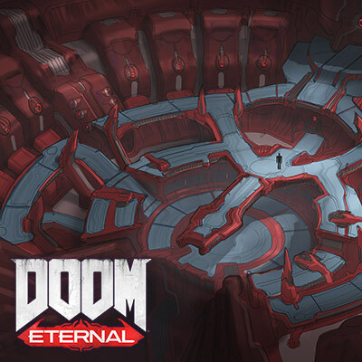 ArtStation - DOOM Eternal - Immora Ship Dock