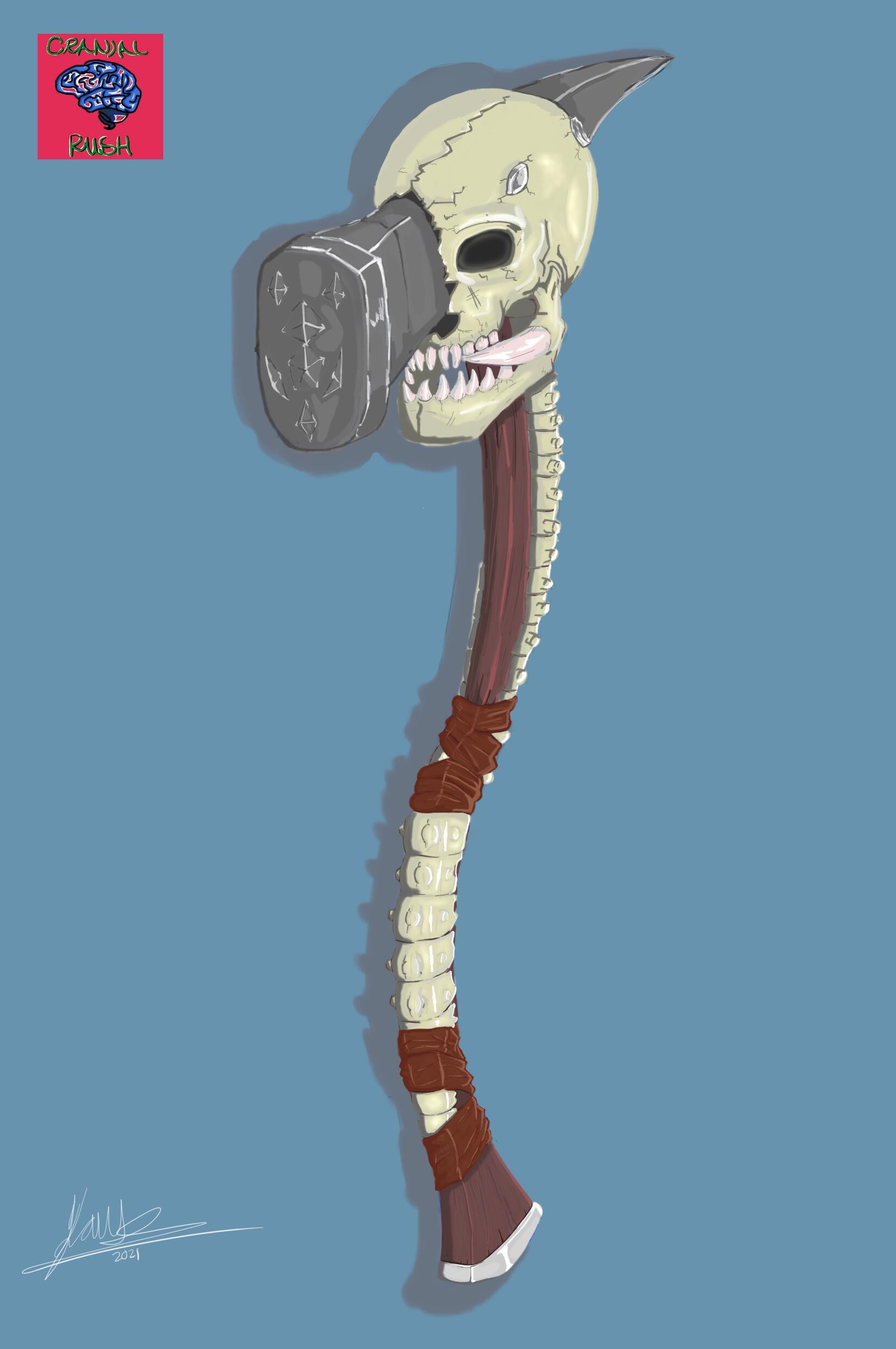 ArtStation - Spine, The skull crusher