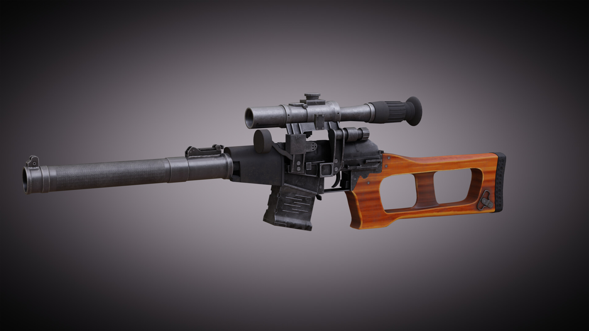 ArtStation - VSS Vintorez