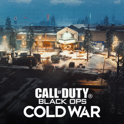 ArtStation - Call of Duty: Black Ops Cold War // Mall at the Pines ...