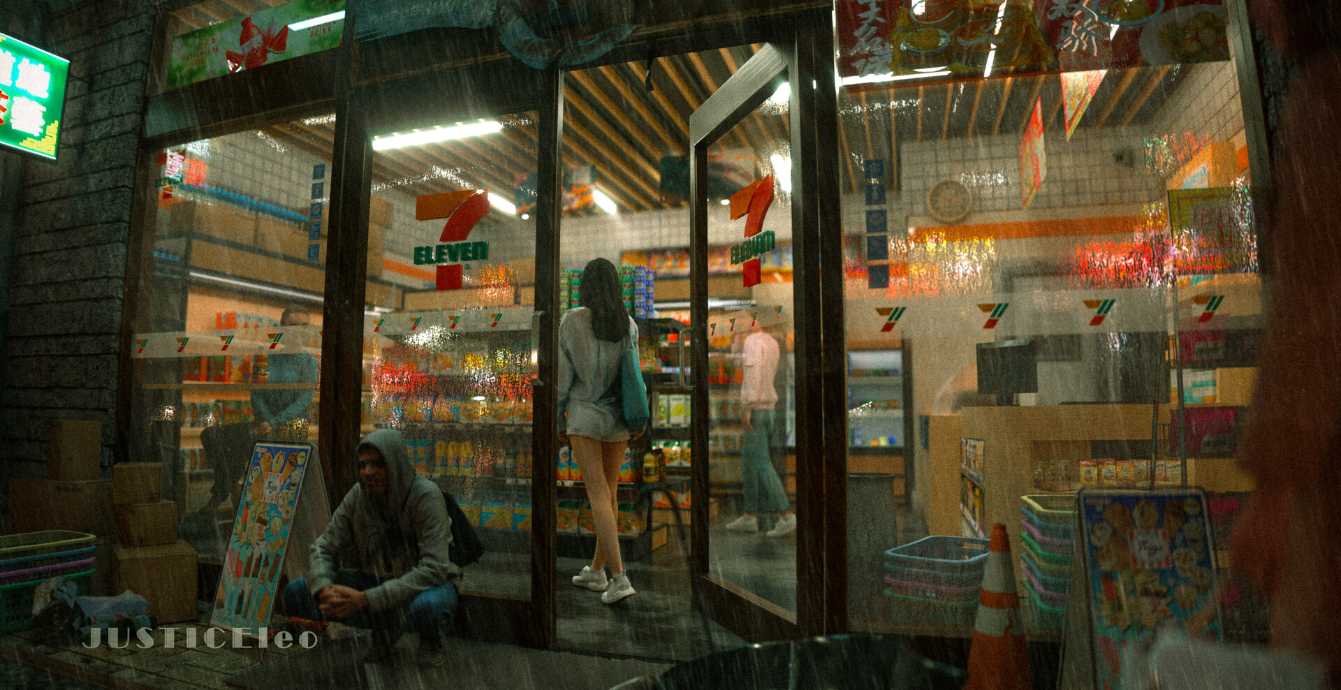 ArtStation - 711 Convenience Store