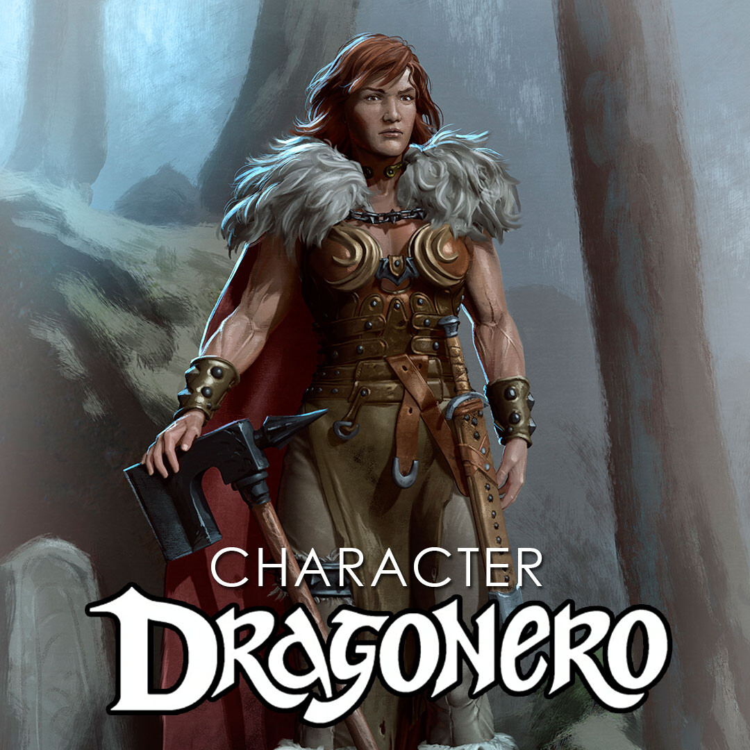 ArtStation - Yannah - character in the Dragonero series