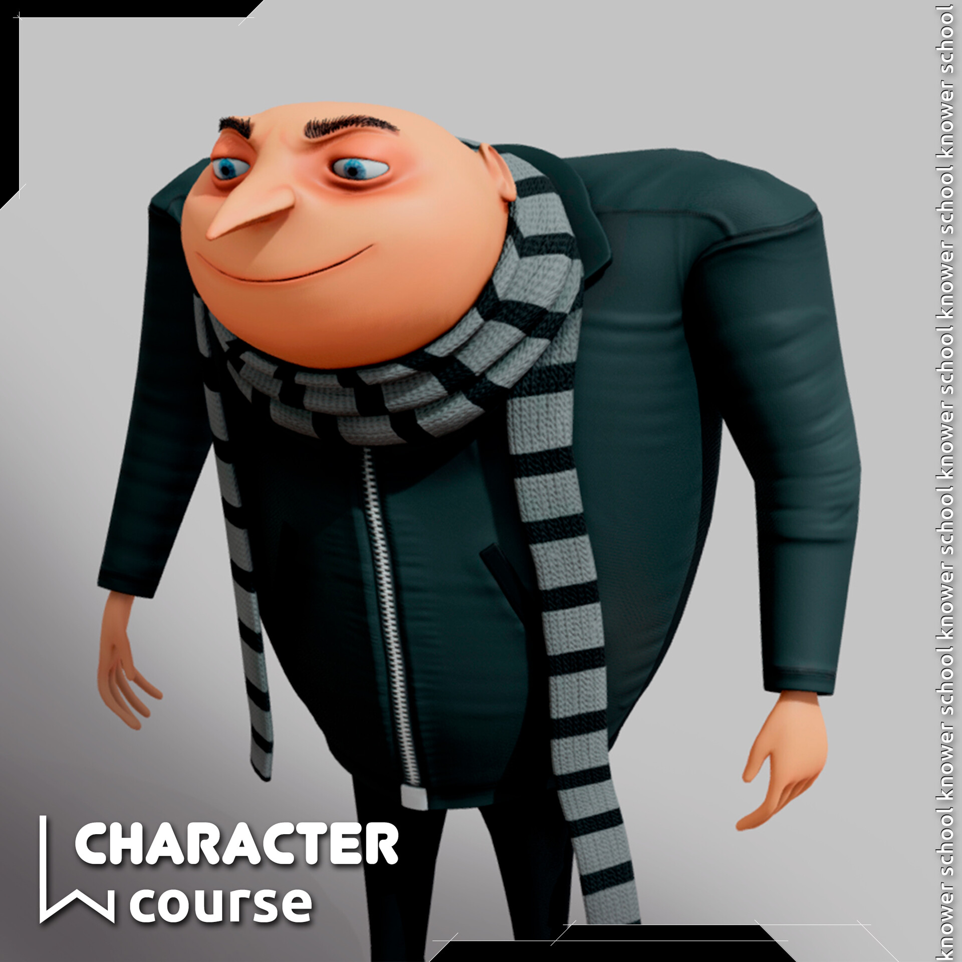 Knower School - Gru Felonius Maxon / Alexsandra Ilminskaya / knower school