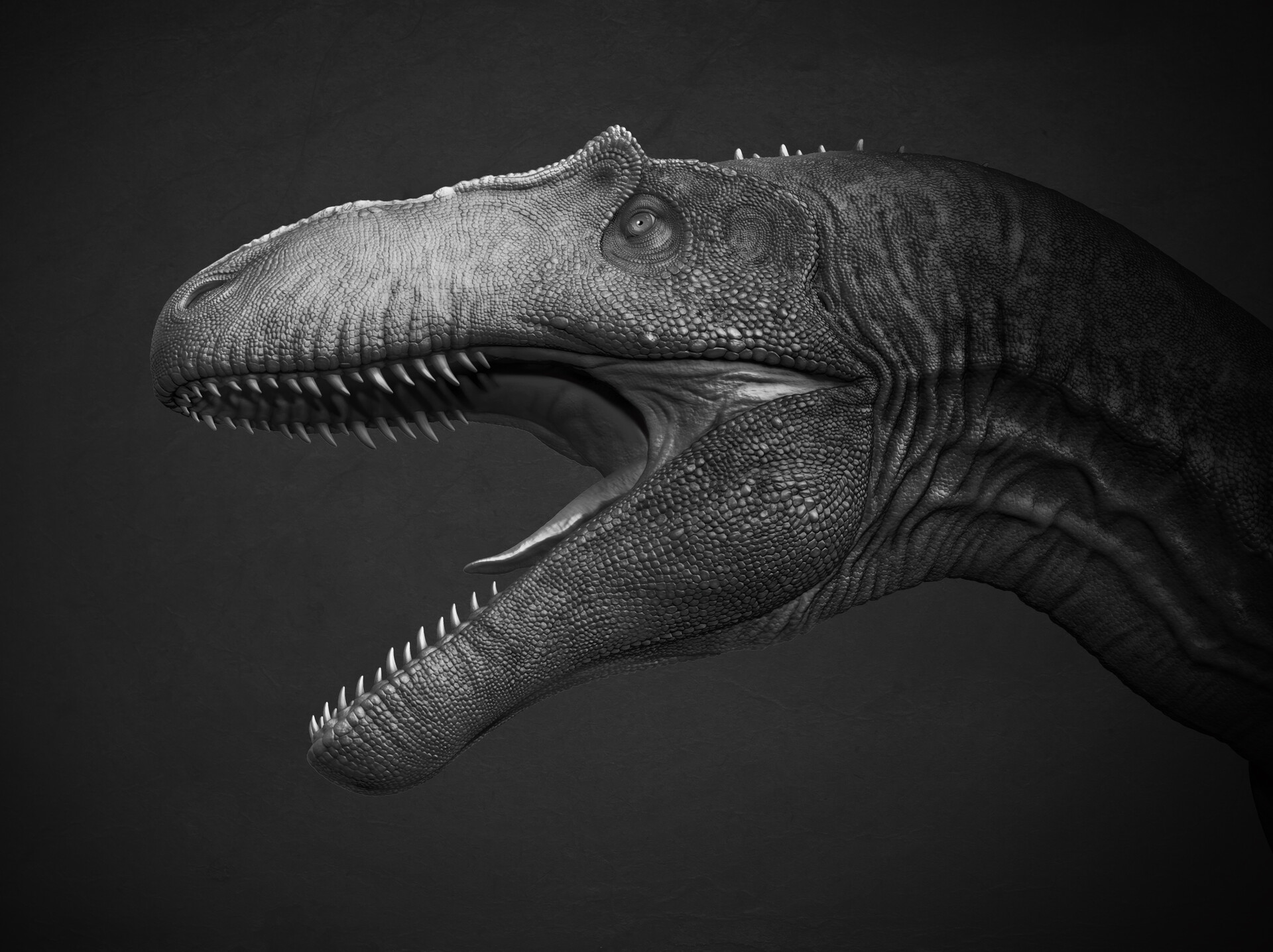 ArtStation - Allosaurus