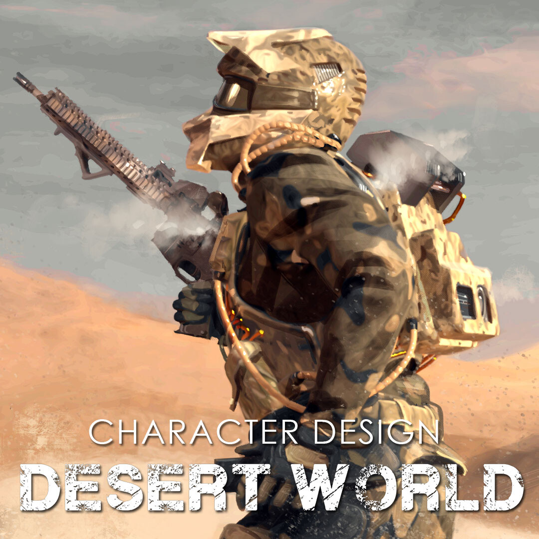 ArtStation - The Last Convoy (Desert World) - Guards