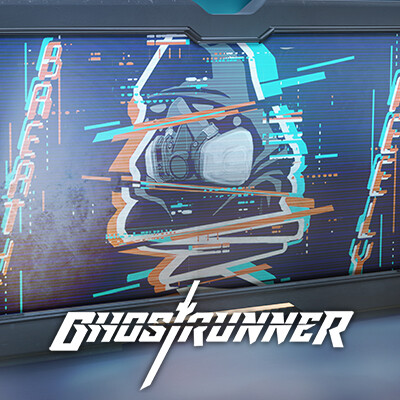 ArtStation - Ghostrunner billboard