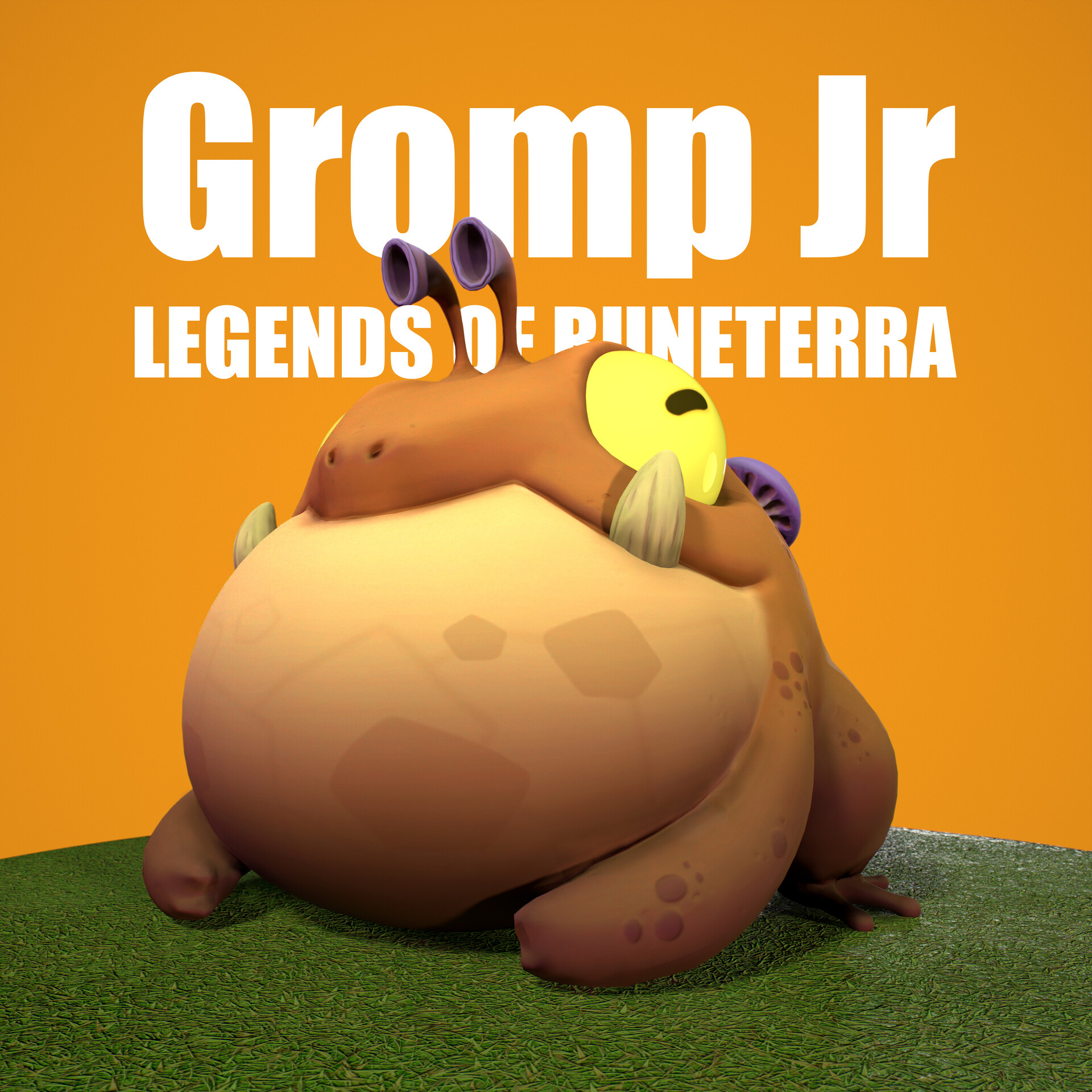 ArtStation - Gromp Jr, LEGENDS OF RUNETERRA