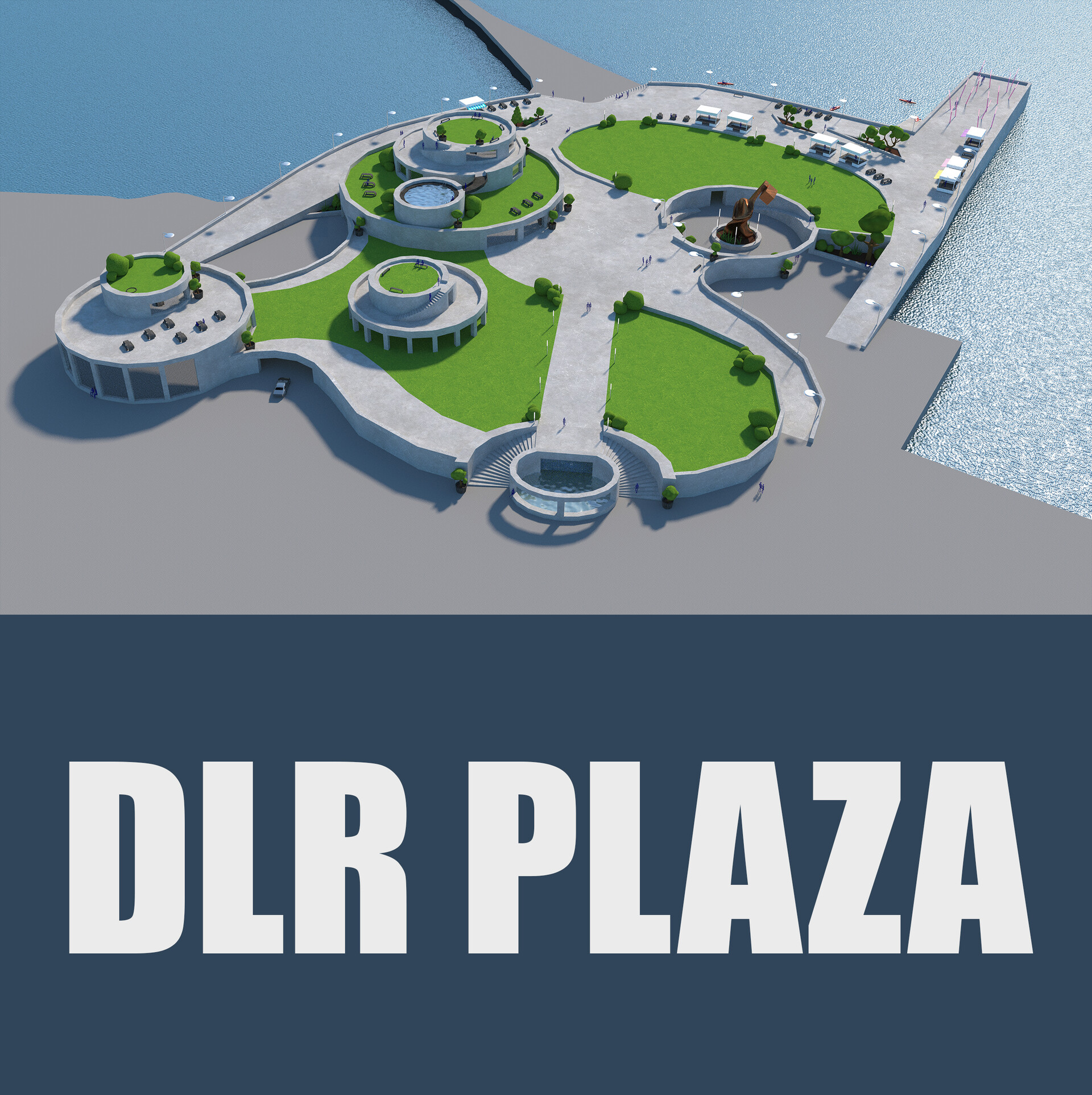 ArtStation - DLR Plaza