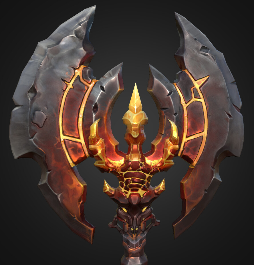 ArtStation - Demon Axe
