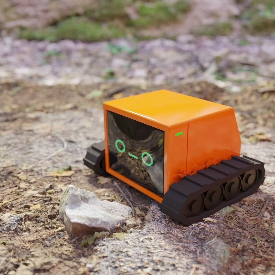 ArtStation - Cute Robot Animation made with Blender