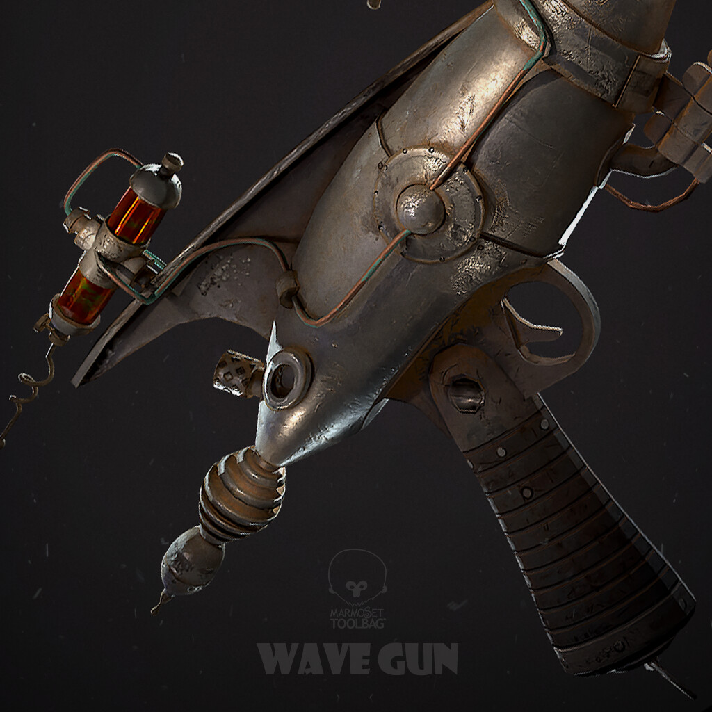 ArtStation - Wave Gun