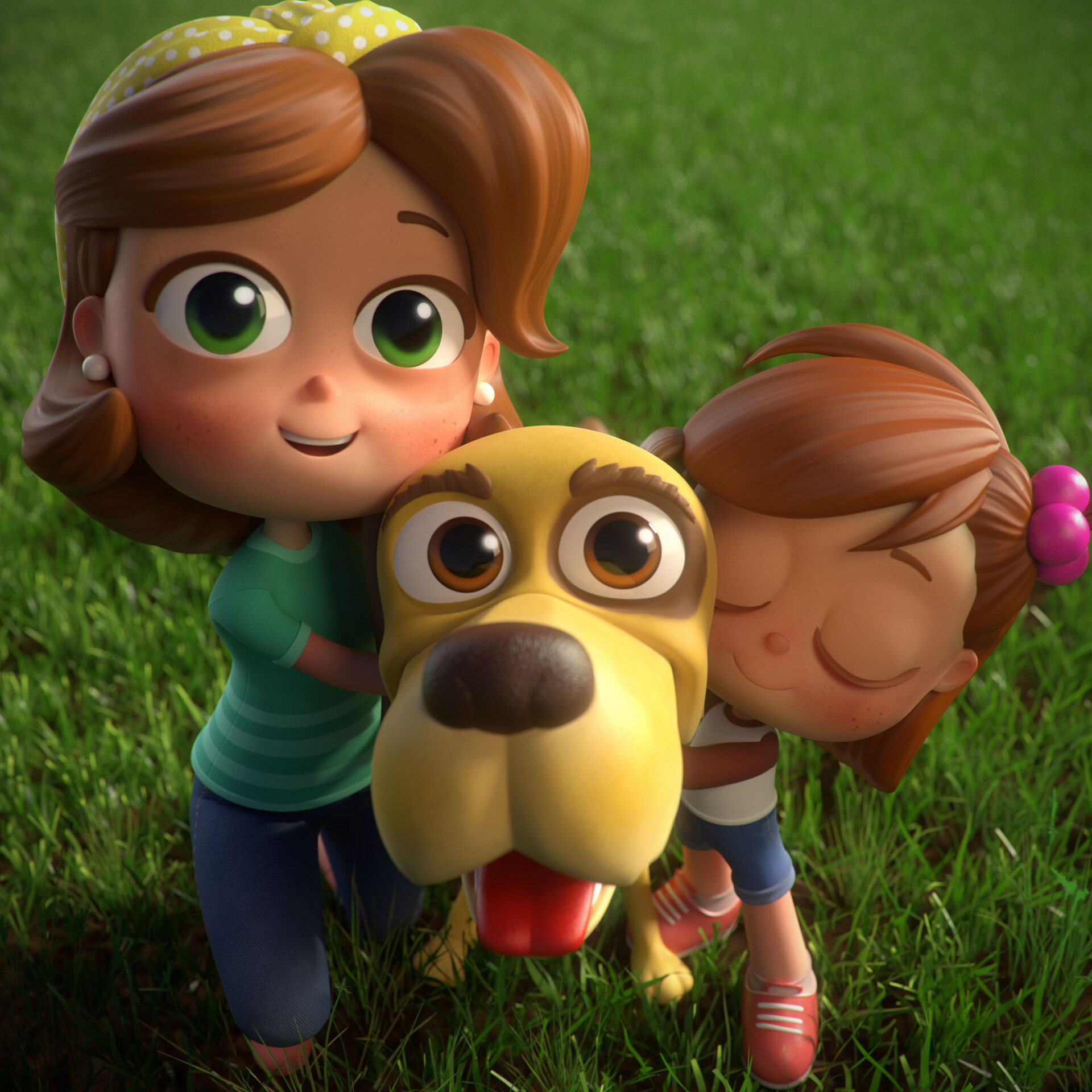 ArtStation - O mundo animal de bibi - Characters