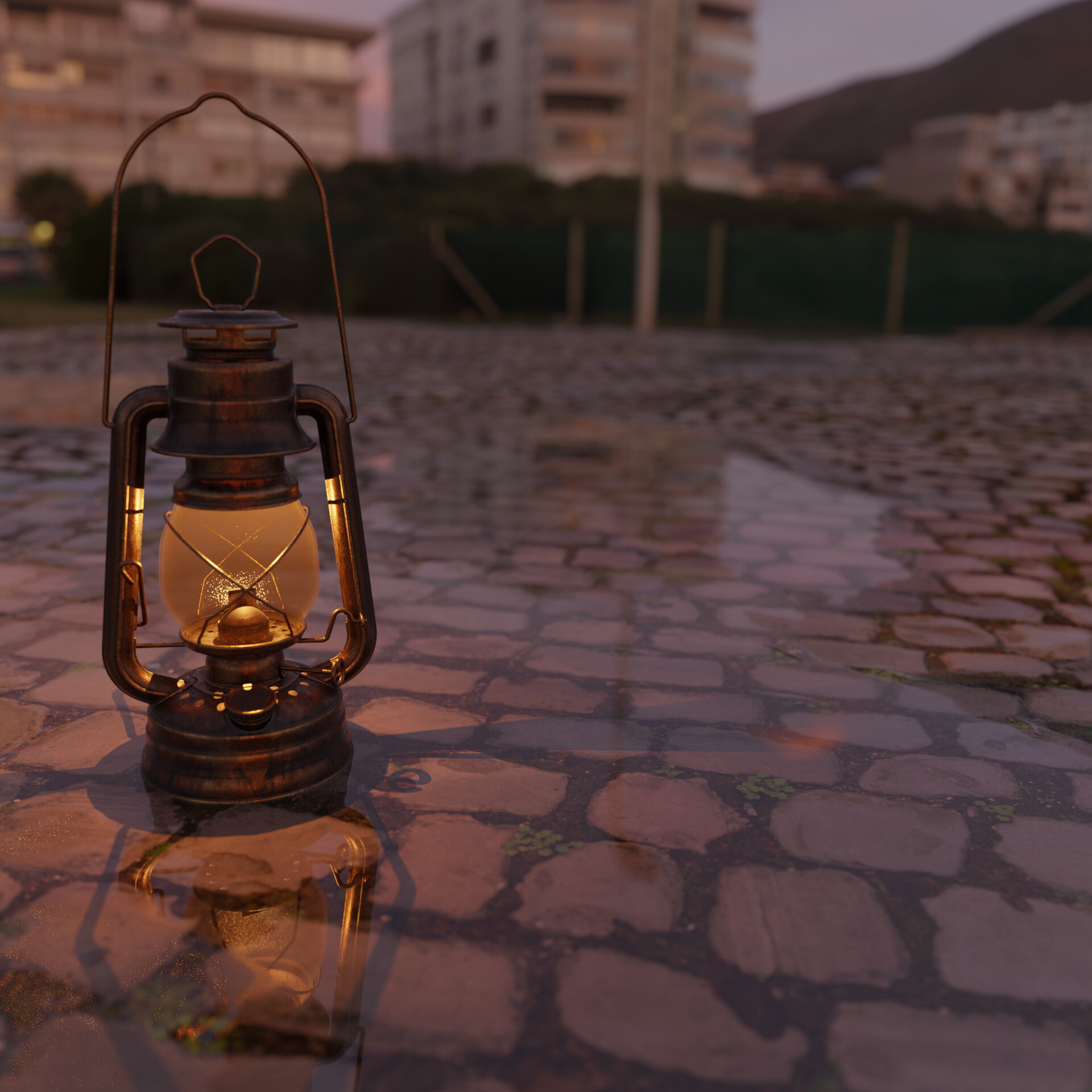 ArtStation - Puddle Lamp