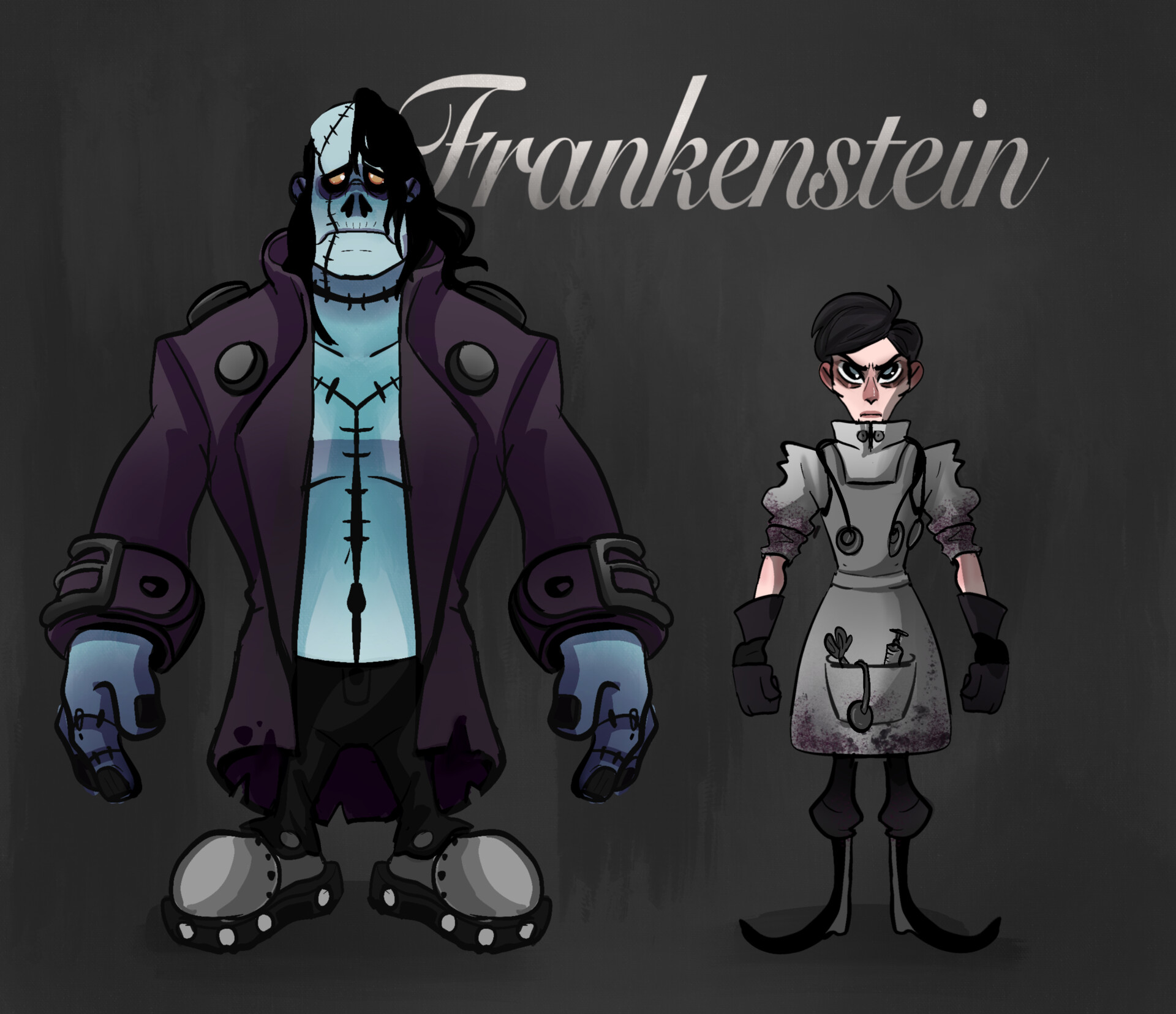 ArtStation - Frankenstein - Moden Prometheus