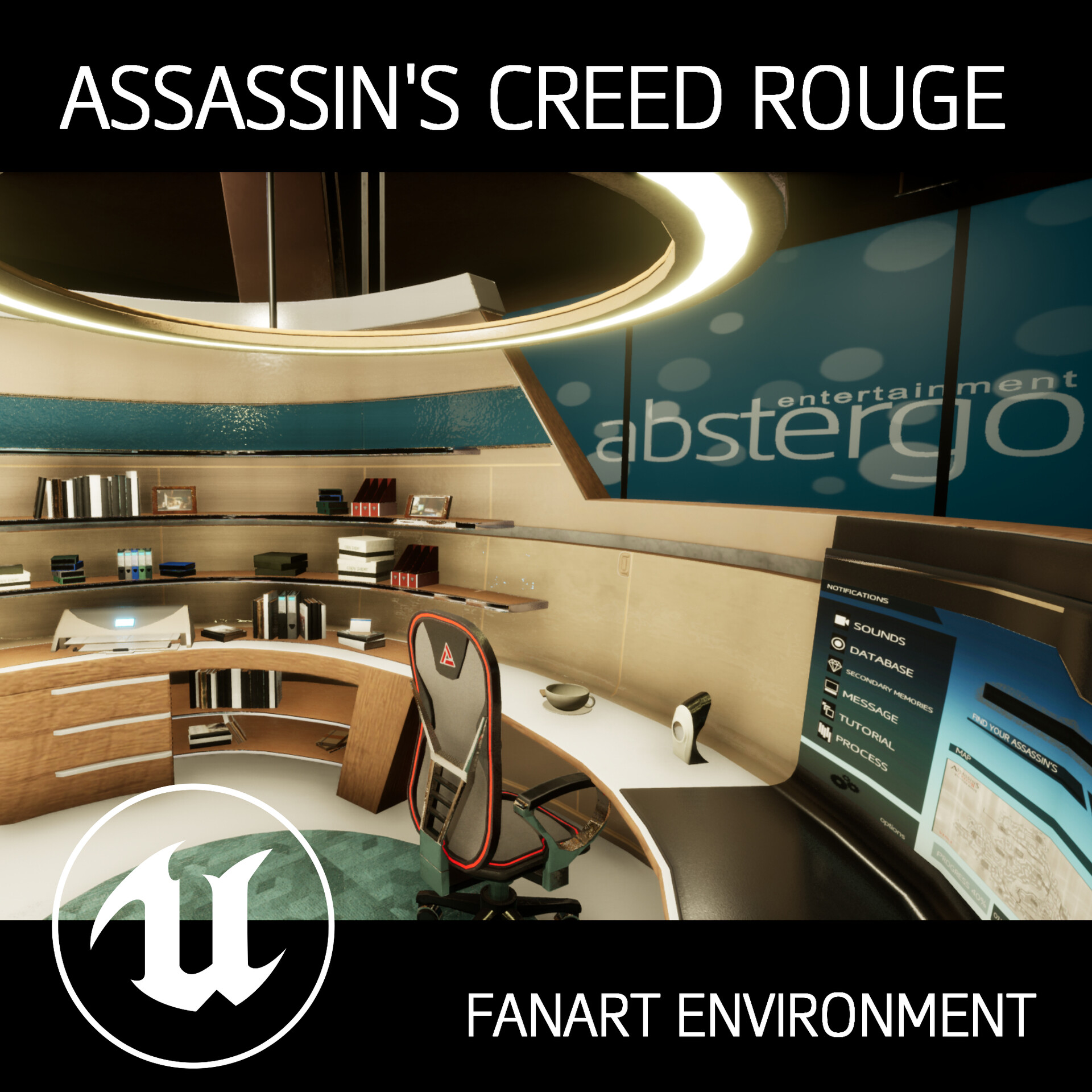 ArtStation - AC Rouge FanArt Environment