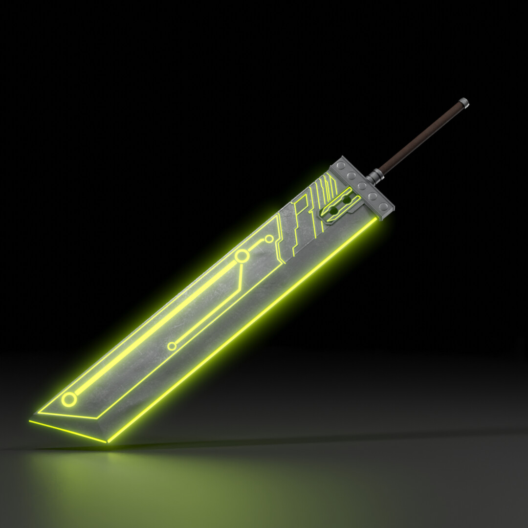 ArtStation - Buster Sword Remake