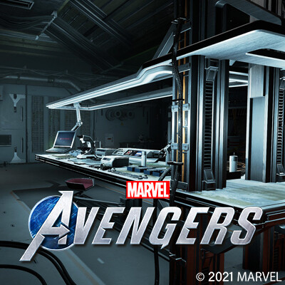 ArtStation - Marvel Avengers - Chimera: Science-lab Lighting