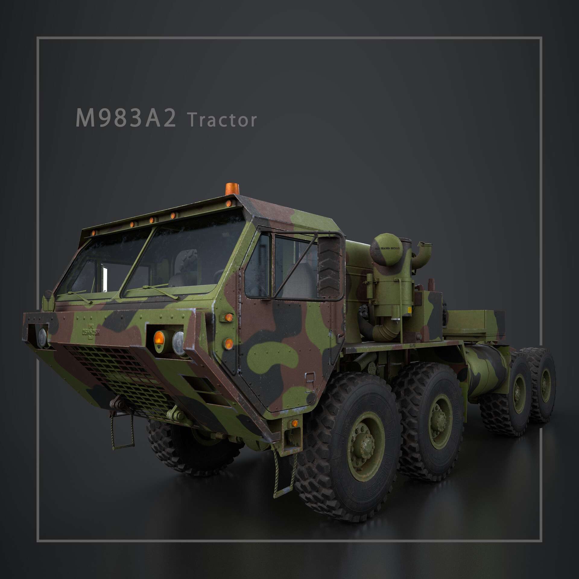 ArtStation - M983A2 Tractor
