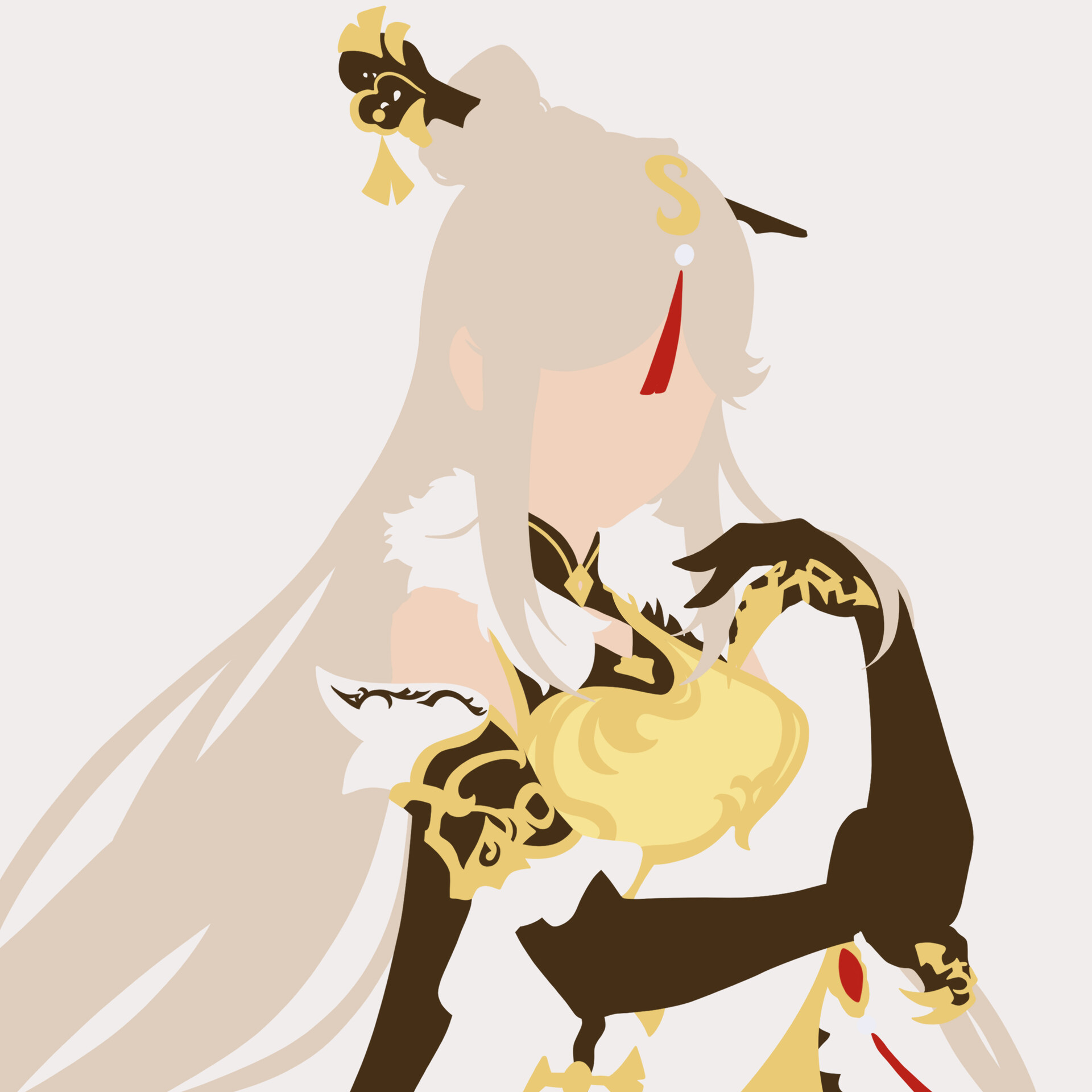 ArtStation - Ningguang Genshin Impact Vector