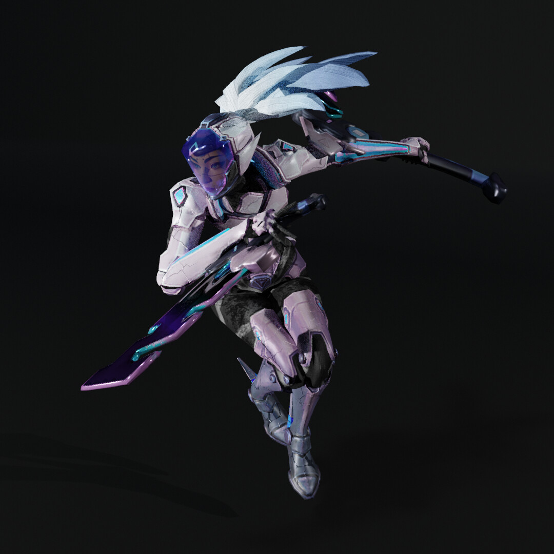 ArtStation - Project Akali (fan art)