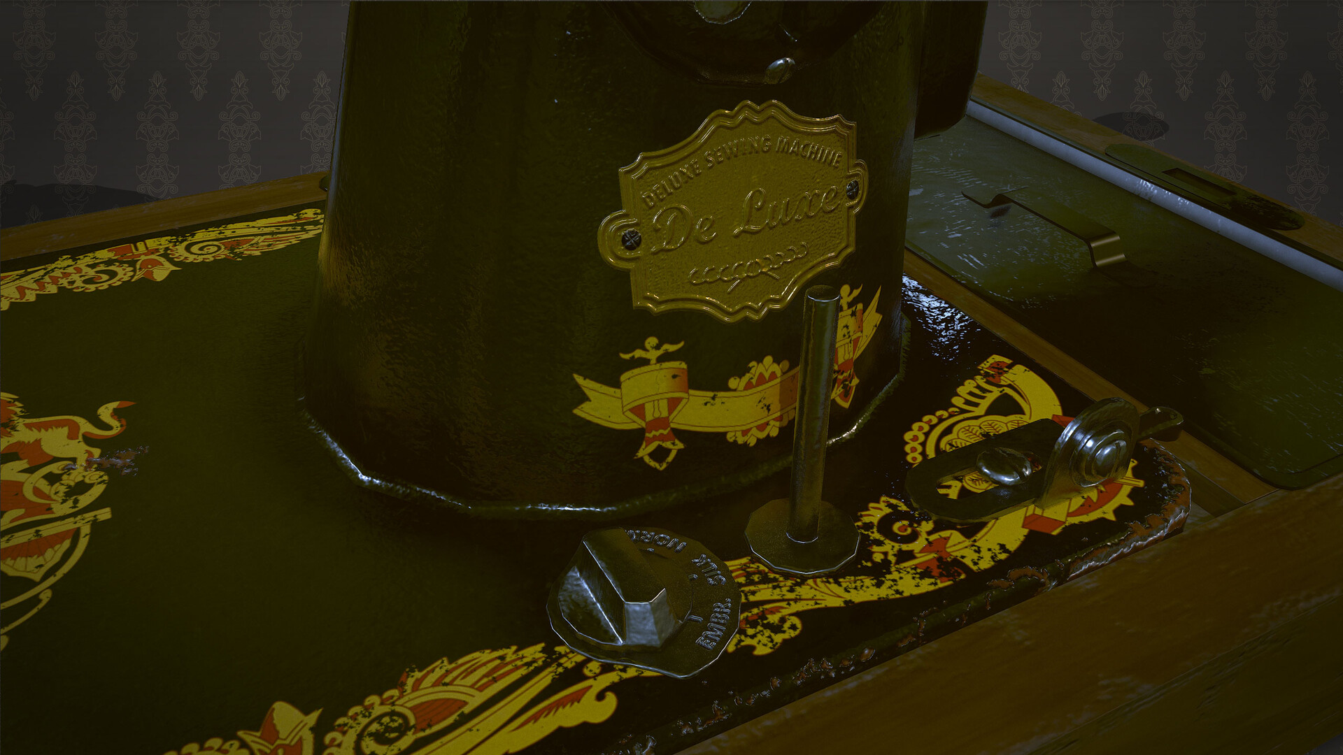 ArtStation - Sinclair sewing machine