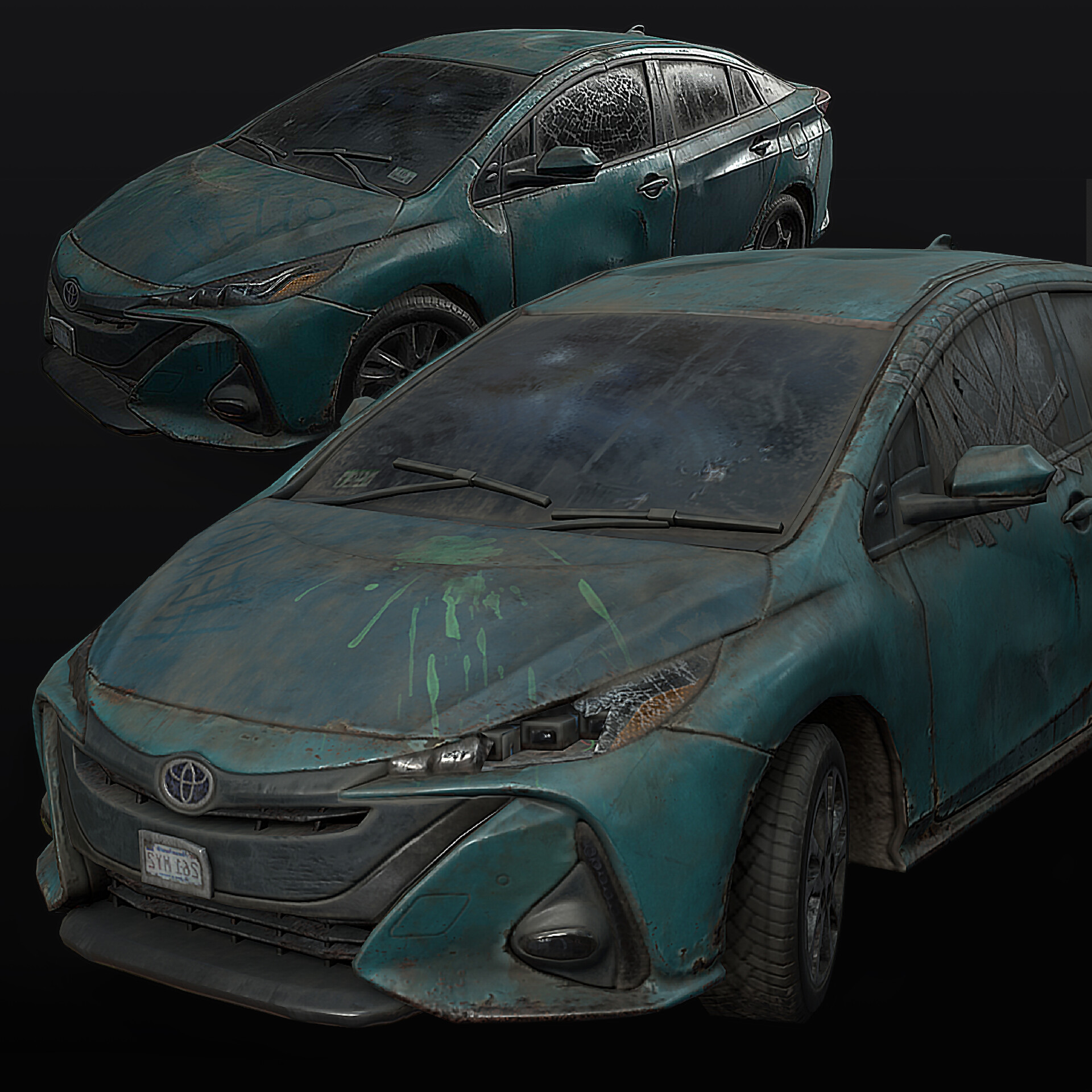 ArtStation - Toyota Prius PHV