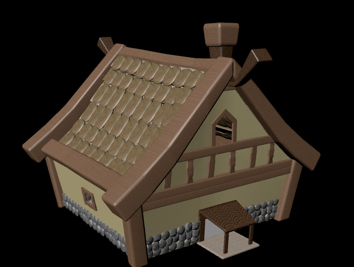 ArtStation - 3d hut