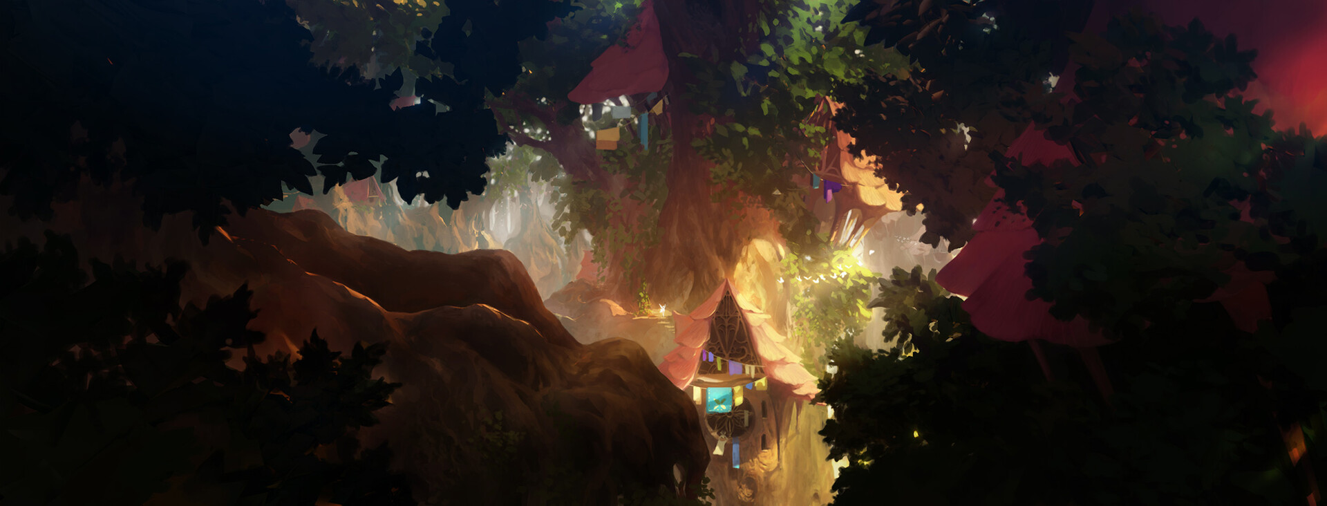 ArtStation - Fantasy Forest