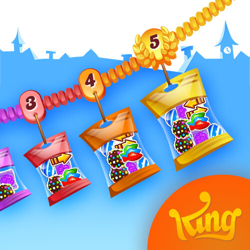 ArtStation - Win Streak Chain for Candy Crush Saga © King