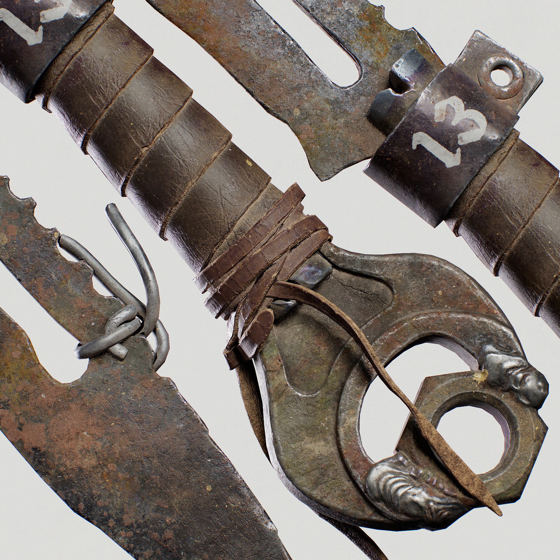 ArtStation - Post-Apocalyptic Knife