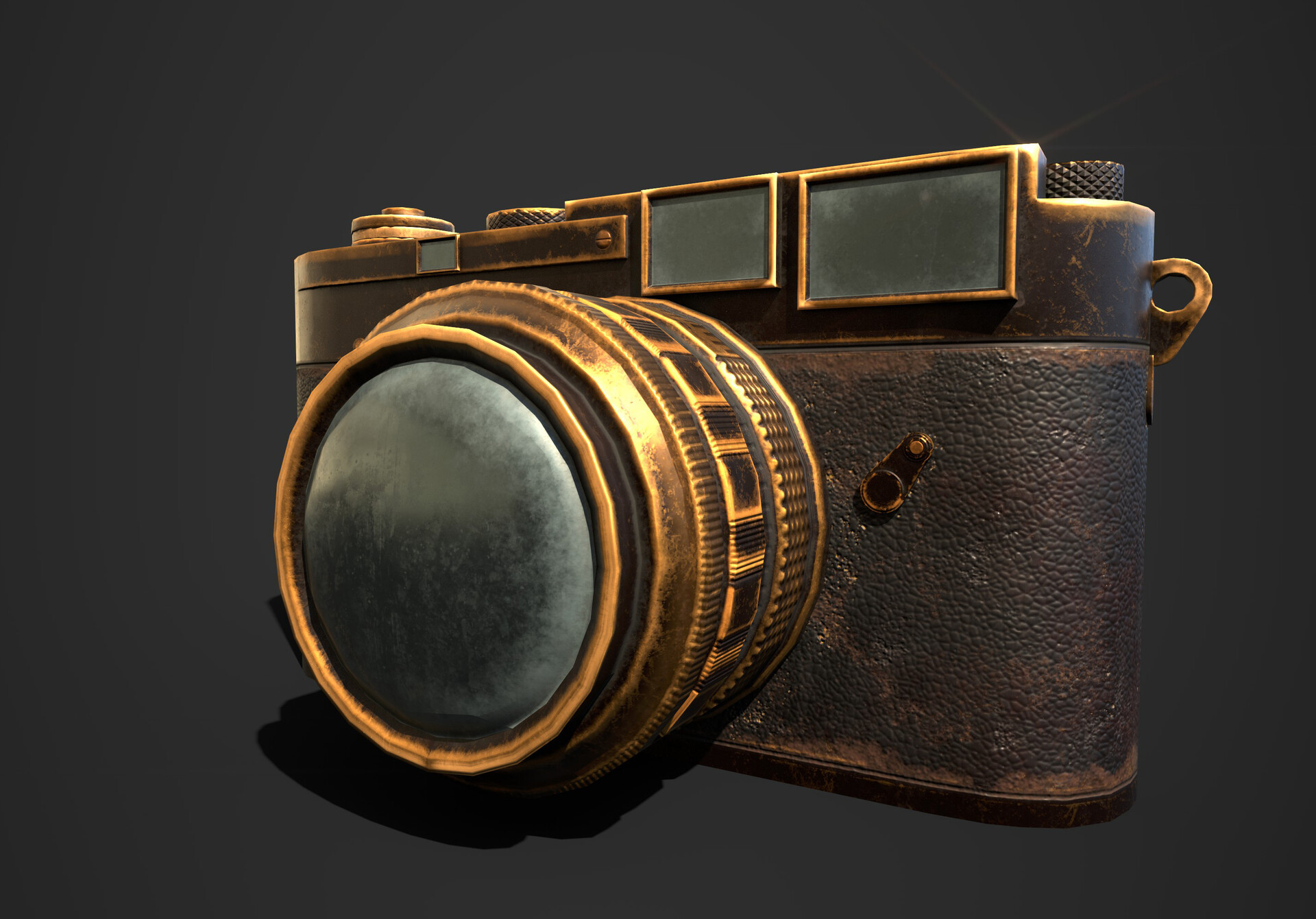 ArtStation - Old Leica Camera