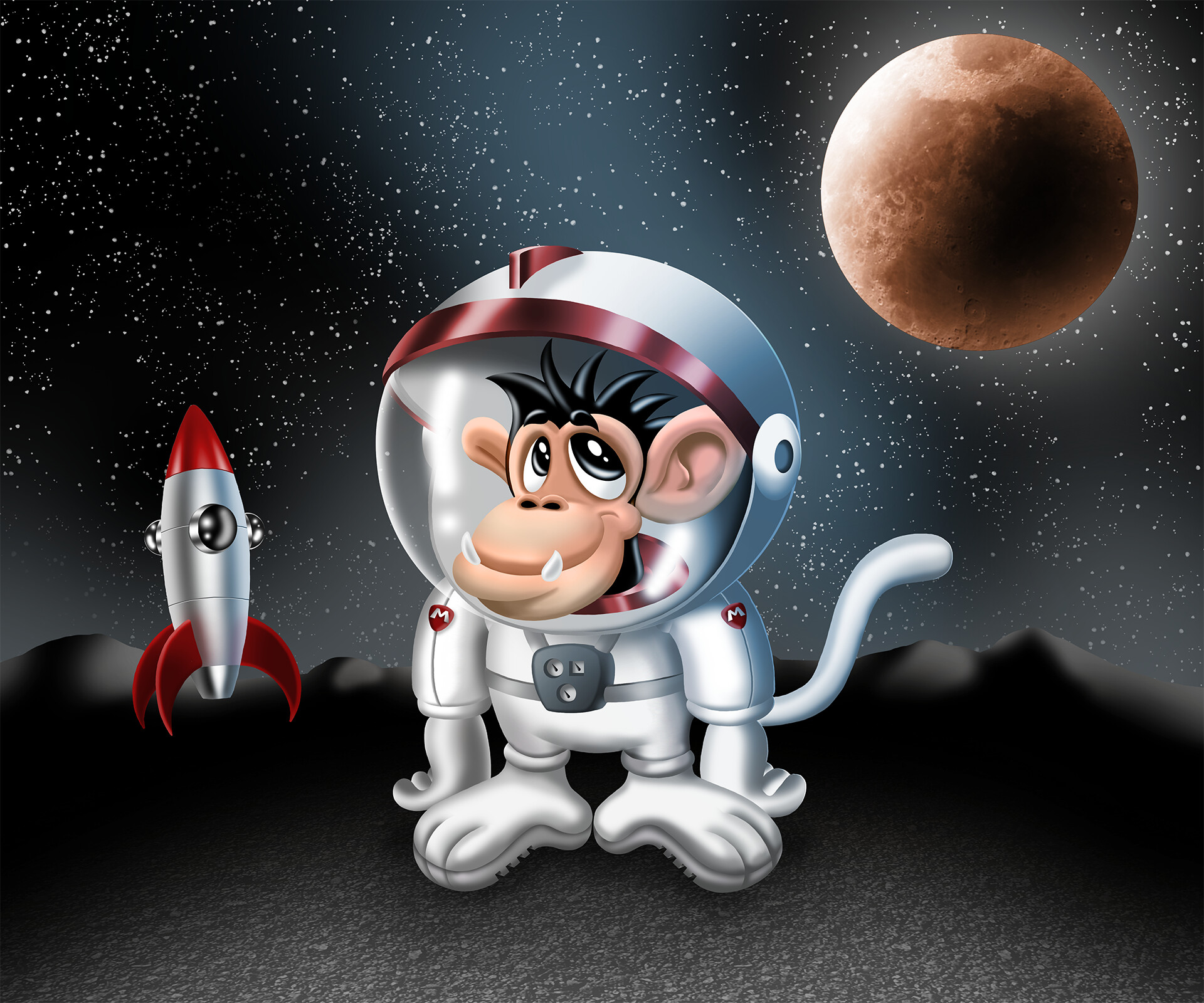 ArtStation - Space Monkey