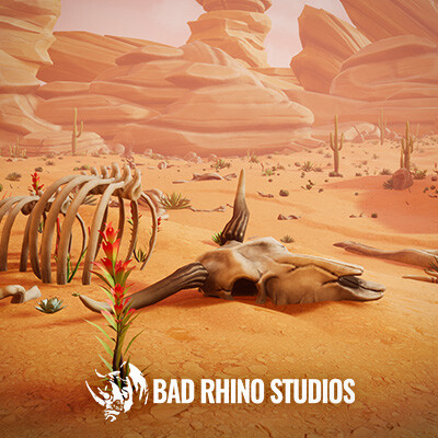 ArtStation - Stylized Desert Environment (UE4)