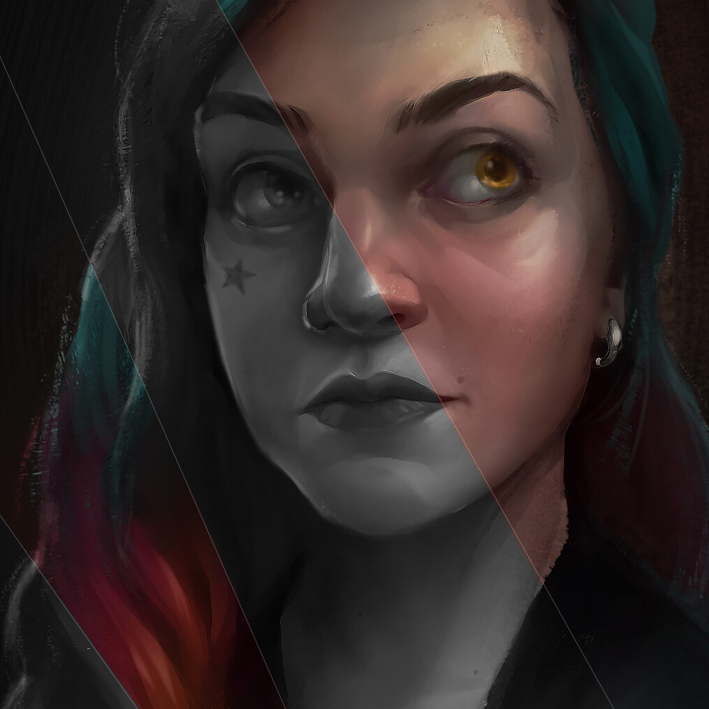 ArtStation - autoportrait 2021