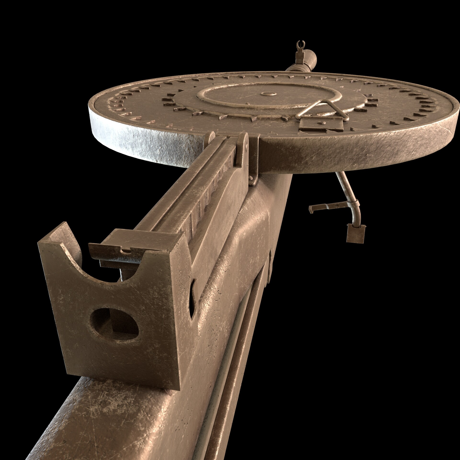 ArtStation - DP Machine Gun