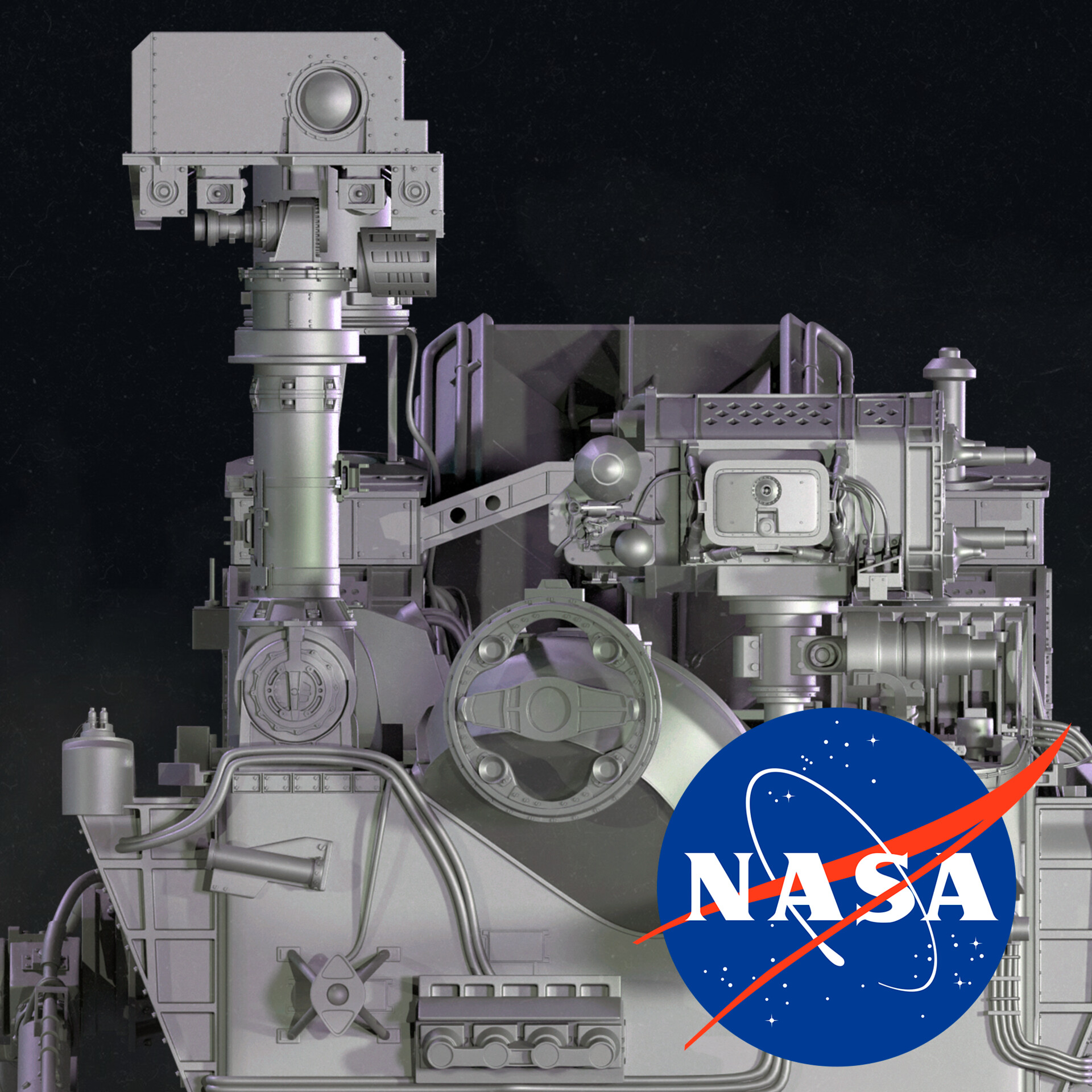 ArtStation - Mars 2020 Perseverance Rover - NASA