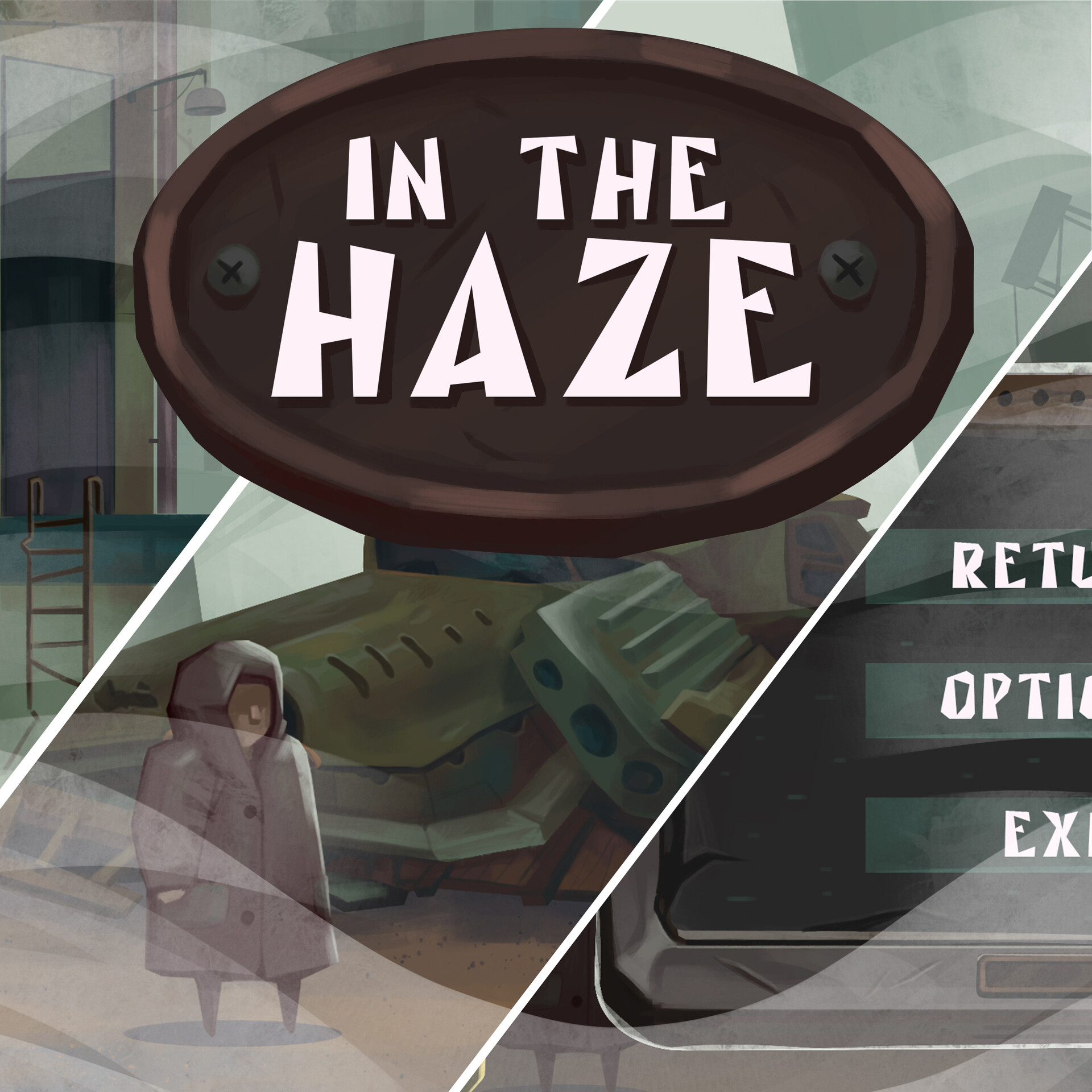ArtStation - "In the HAZE" concept 2d adventure games