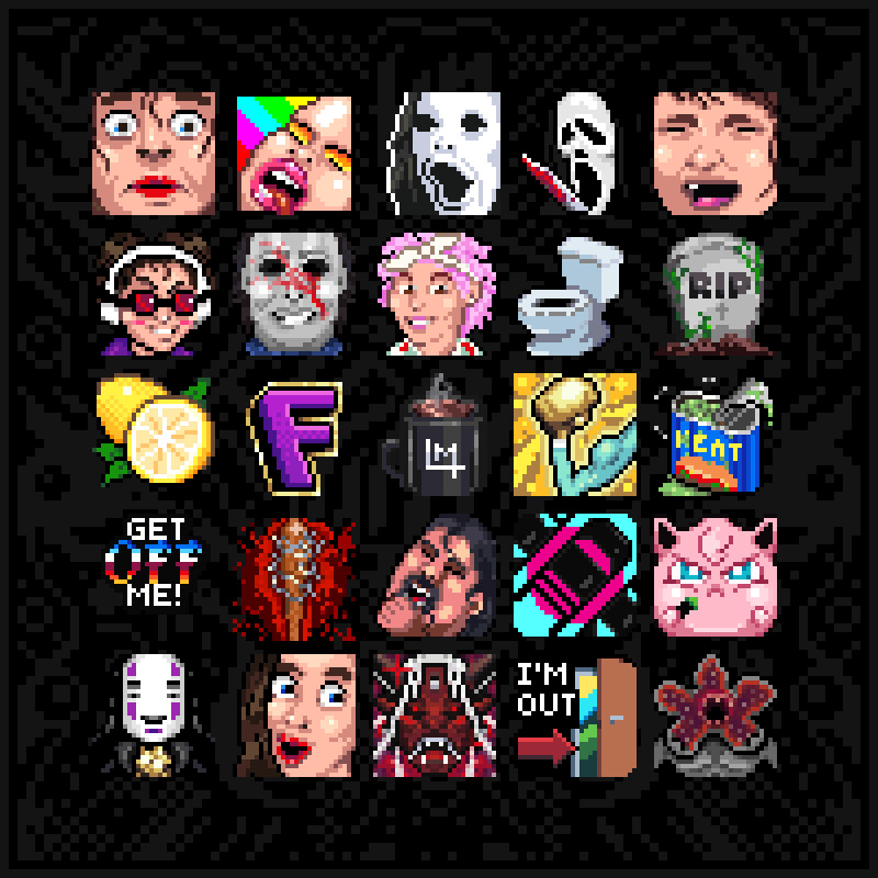 ArtStation - Twitch Emotes