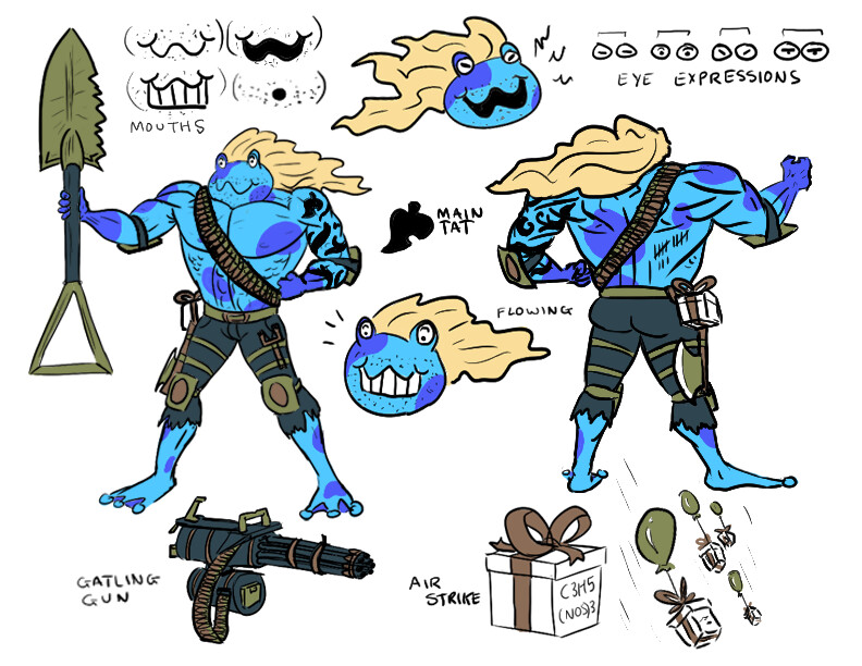 ArtStation - Redesign of Jeremiah from Animal Crossing