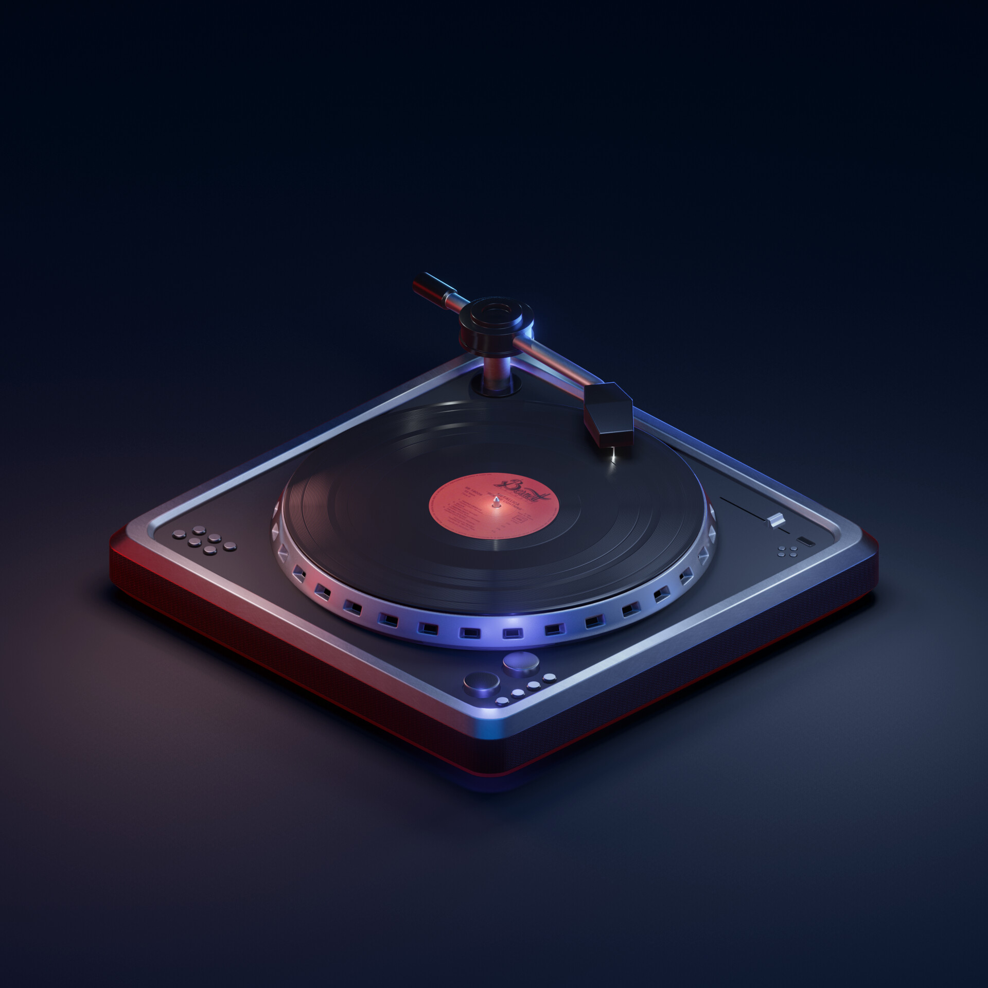 ArtStation - Record player