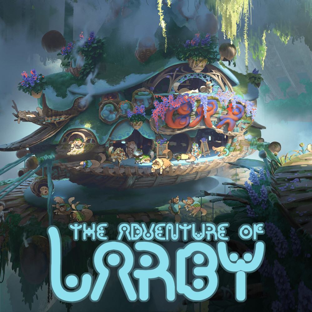 ArtStation - THE ADVENTURE OF LARBY-FOREST CAT BAR
