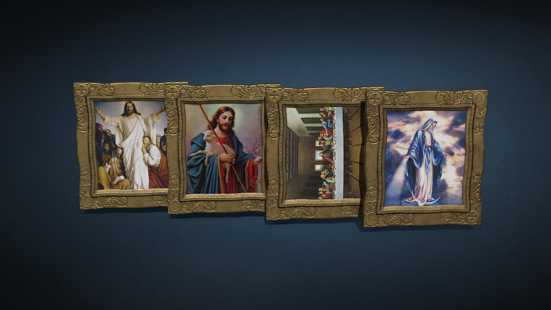 ArtStation - Church Props