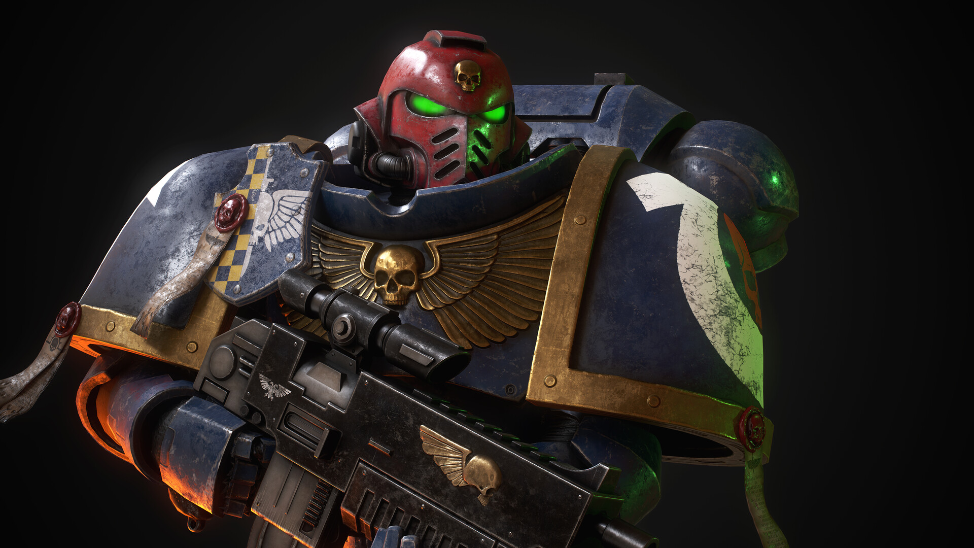 ArtStation - Primaris Space Marine Intercessor