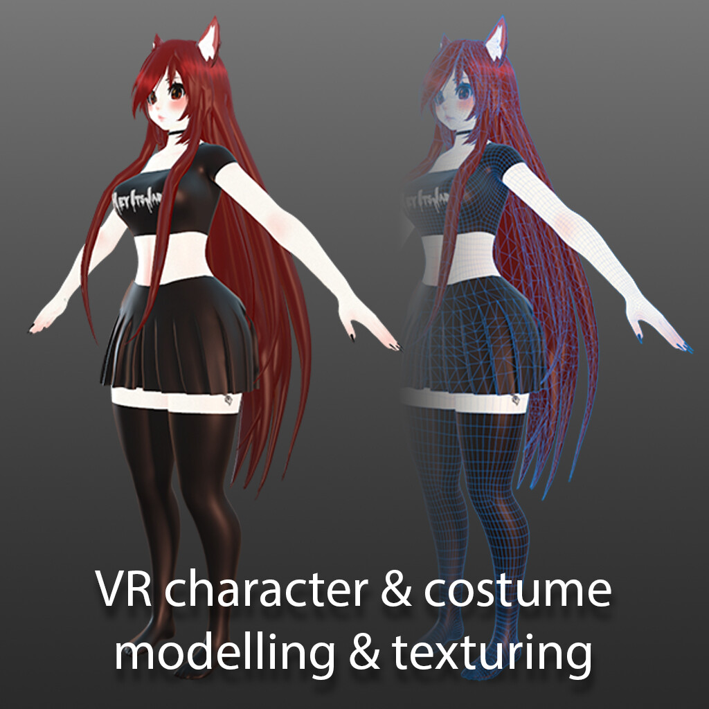 ArtStation - VR (HeyItsJade) Character & costume modelling & texturing ...