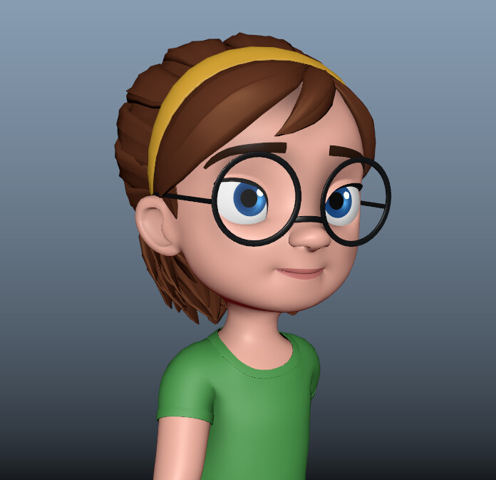 Angus McDonald - Walkcycles with Kayla rig